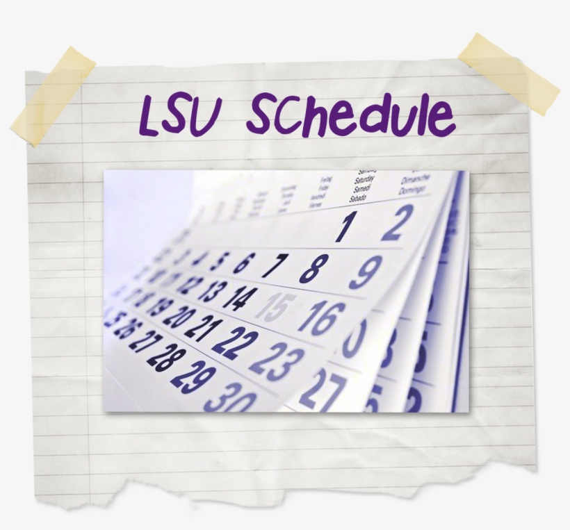 The Official Site Of Lsu Athletics - Paper - Free Transparent PNG ...