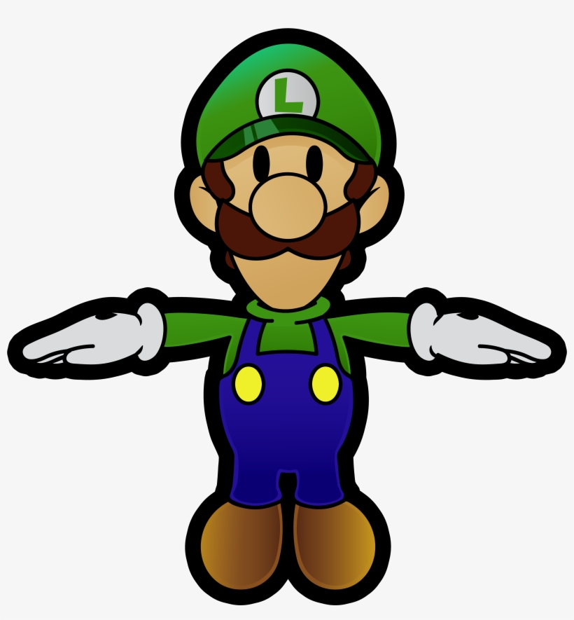 Luigi Irl - Cartoon - Free Transparent PNG Download - PNGkey
