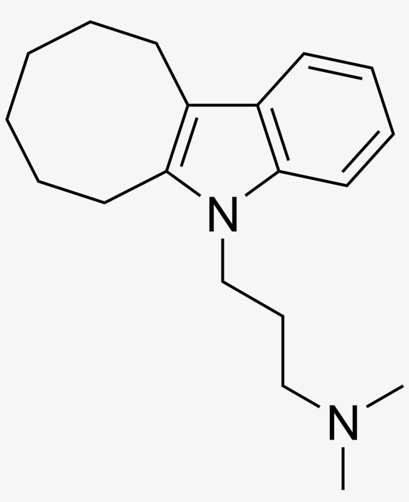 File - Iprindole-structure - Chemical Compound - Free Transparent PNG ...