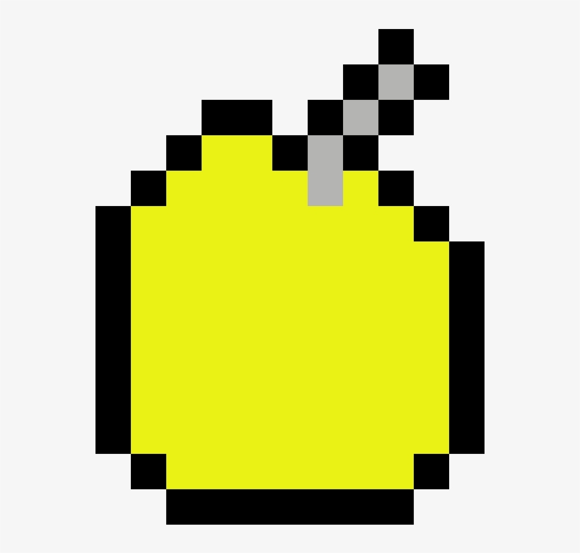 Gas Can - Minecraft Apple Coloring Page - Free Transparent PNG Download ...