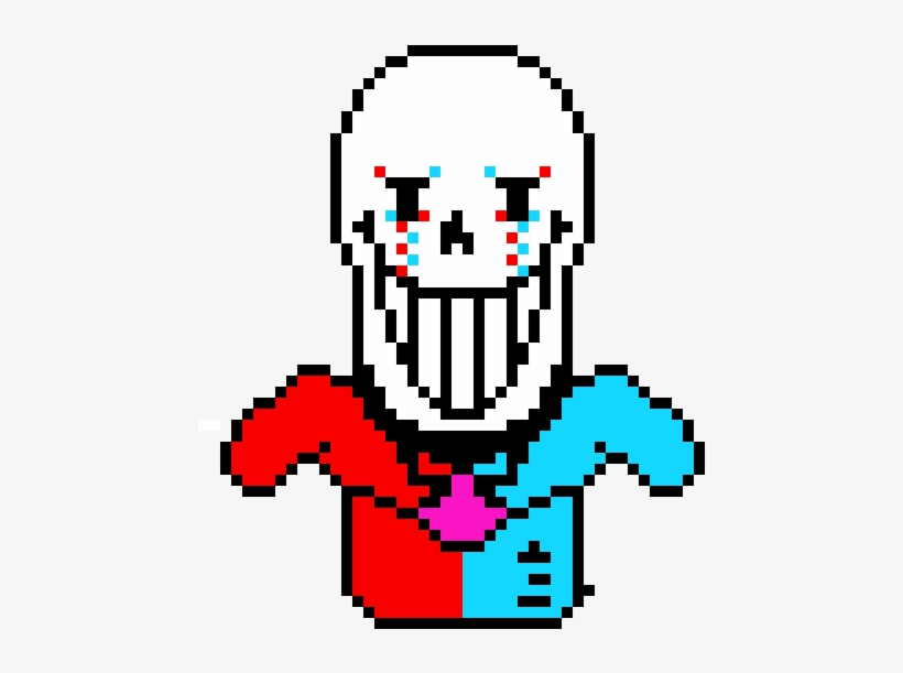 Jester Papyrus - Pixel Art Fnaf Puppet - Free Transparent PNG Download ...