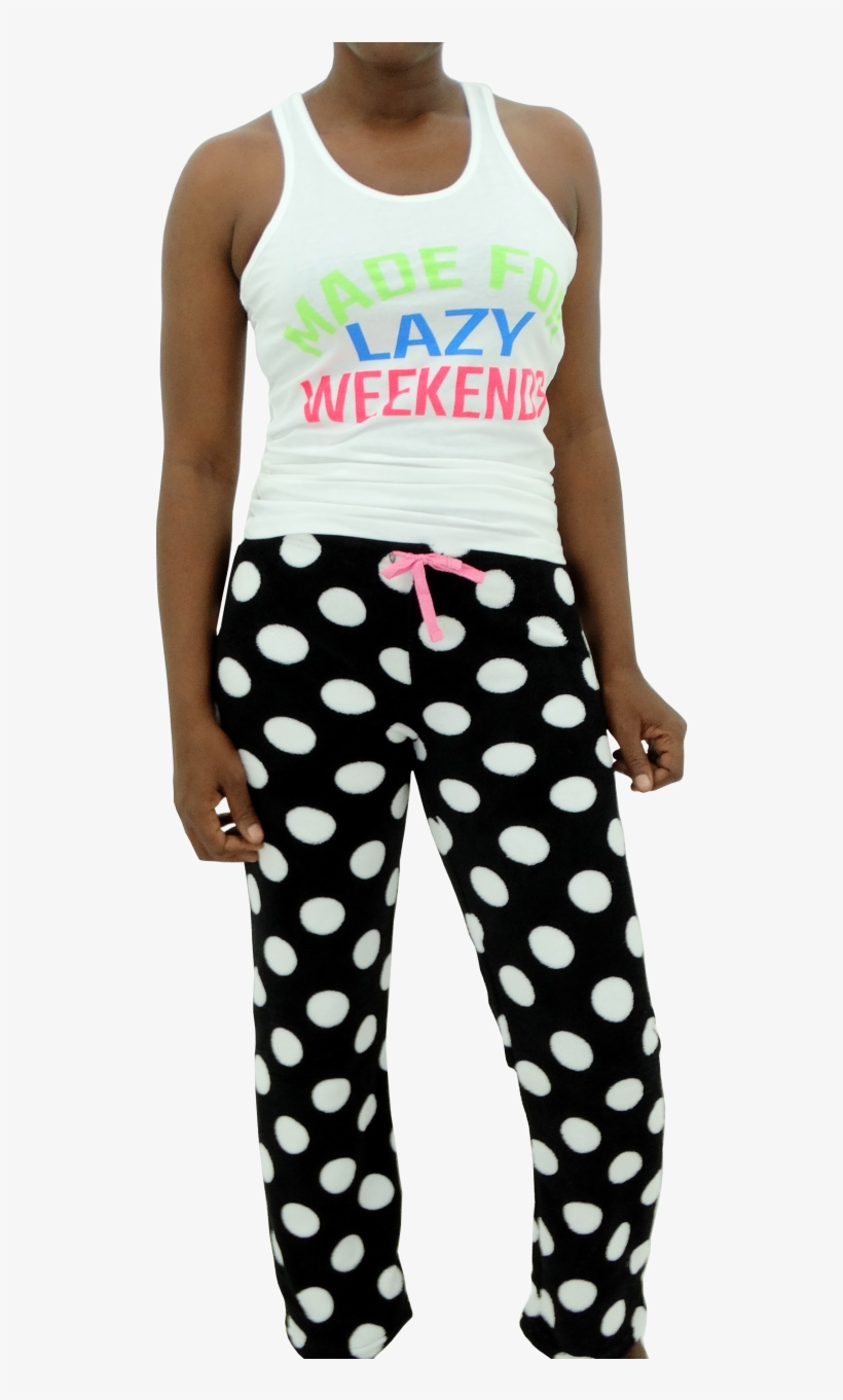 Ladies Sleepwear Pajama Set - Pajamas - Free Transparent PNG Download ...