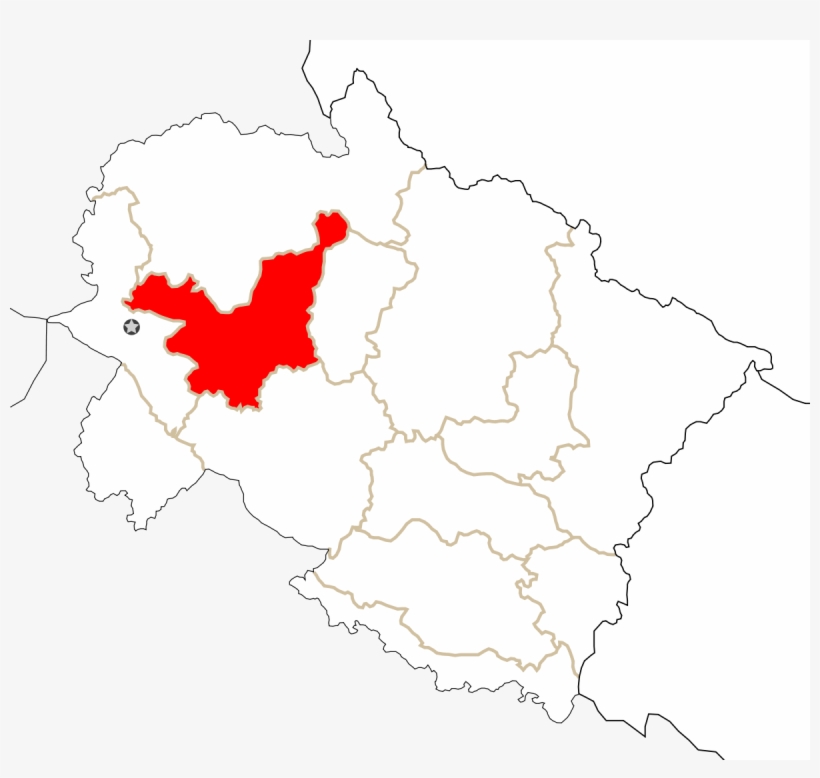 Tehri Garhwal District - Rudraprayag In Uttarakhand Map - Free ...