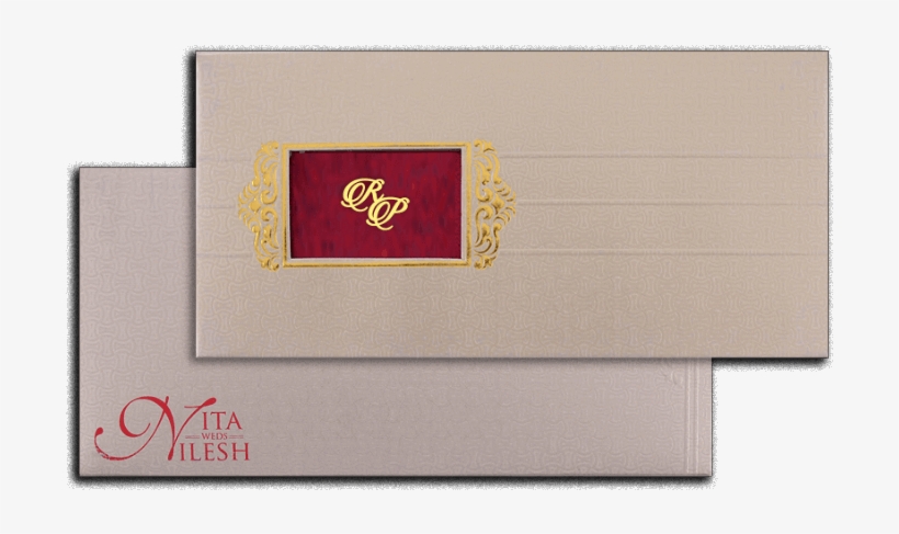 Hindu Wedding Cards - Envelope - Free Transparent PNG Download - PNGkey