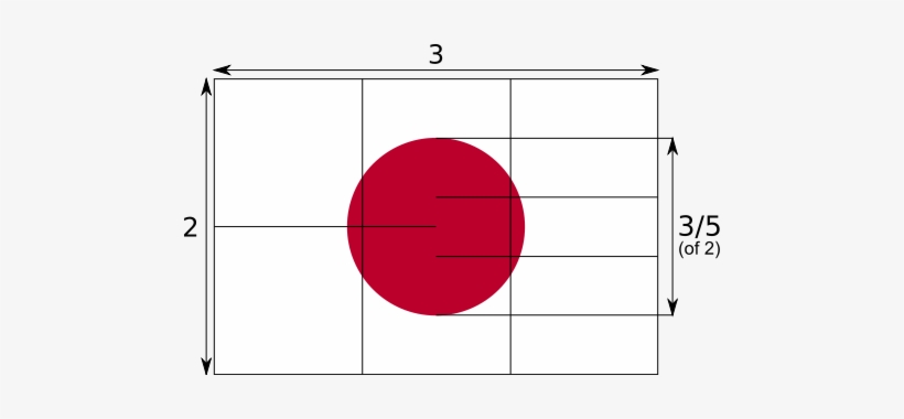 Japanese Flag Construction - Japanese Flag - Free Transparent PNG ...