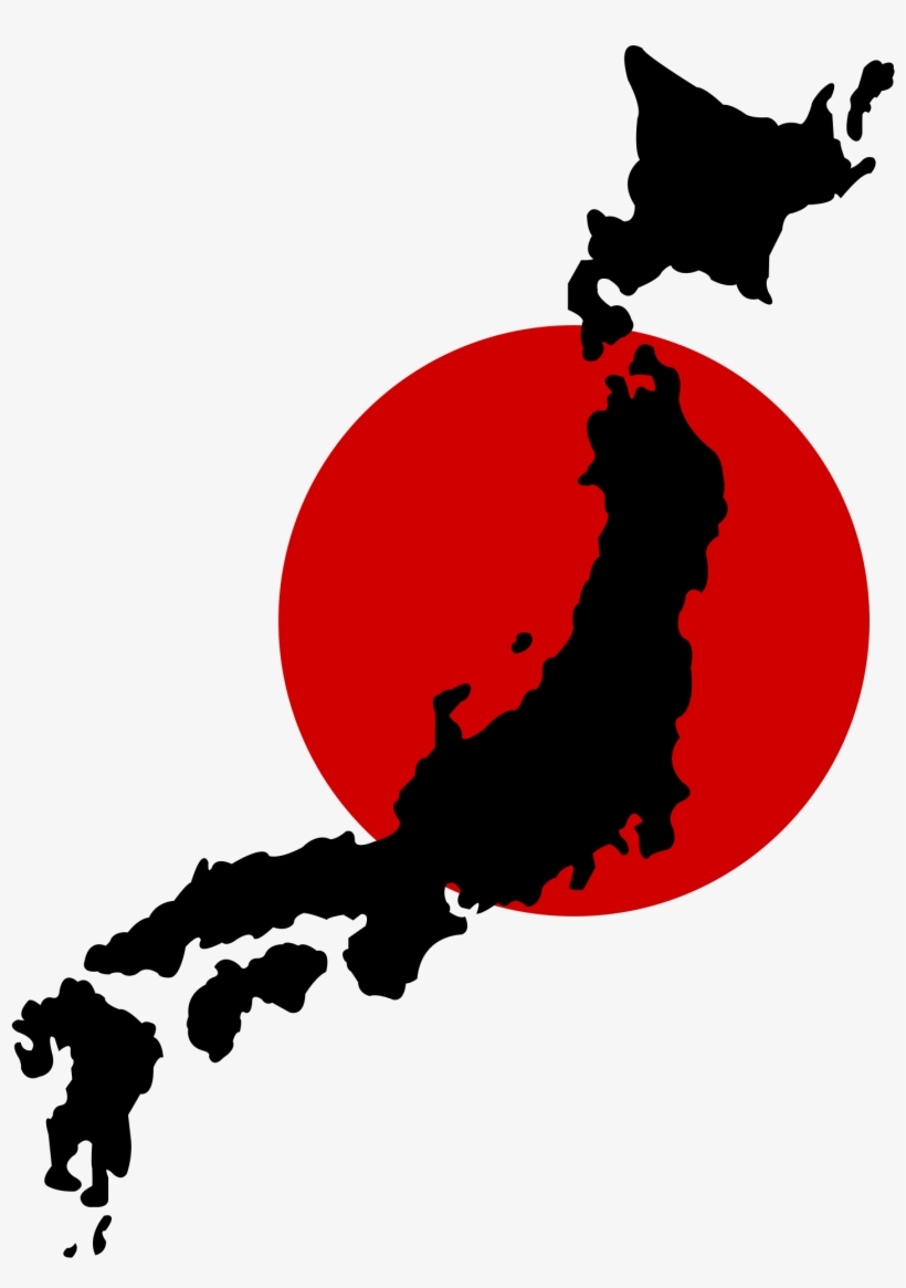Japangraphic - Japan Map Vector Png - Free Transparent PNG Download ...