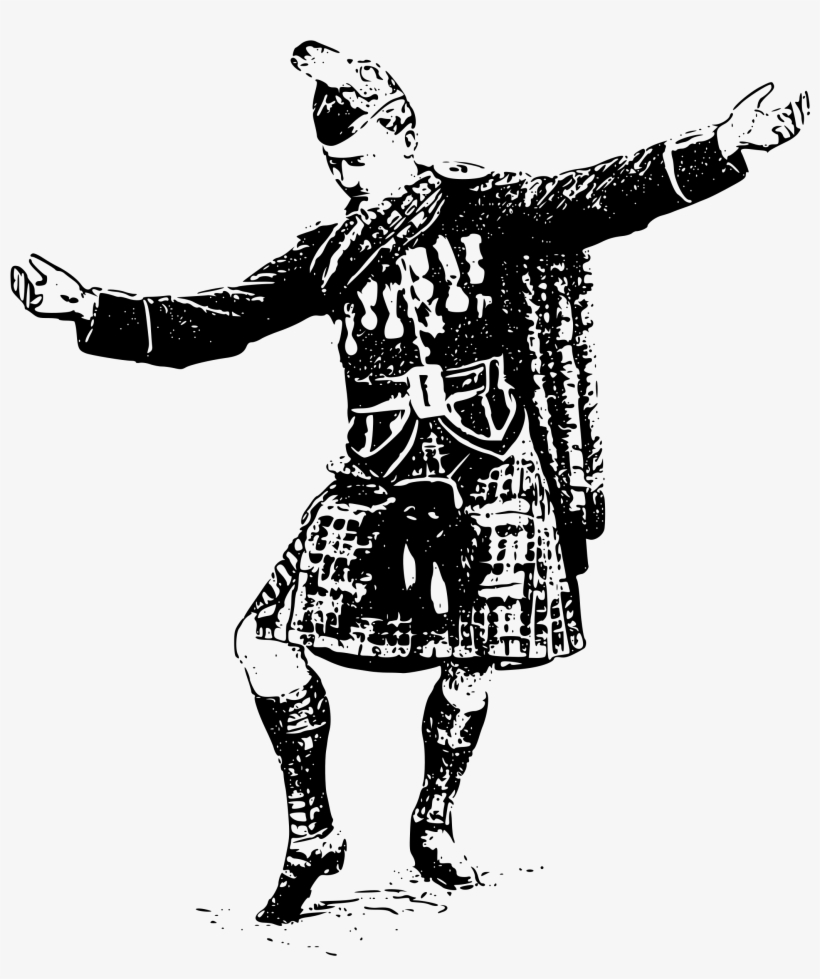 This Free Icons Png Design Of Scotsman Dancing - Free Transparent PNG ...