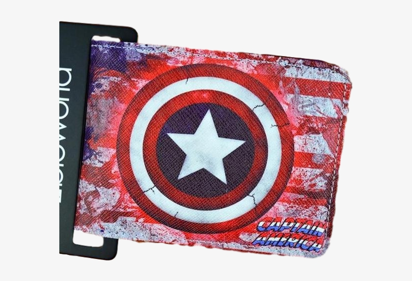 Captain America Shield Wallet - Comic And Cartoon Wallets - Free ...