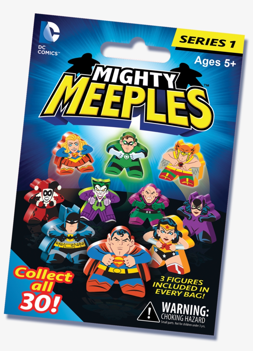 Dc Series - Mighty Meeples Series 2 - Free Transparent PNG Download ...