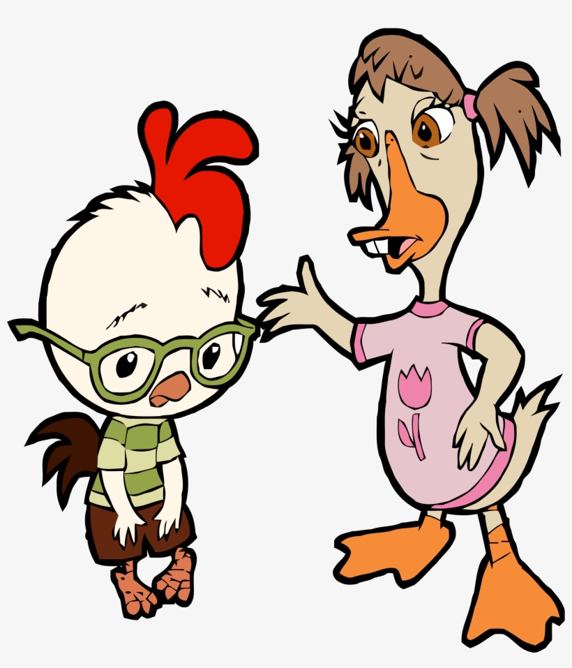 Chicken Little Abby Mallard Sad Clipart Png - Chicken Little Clipart ...