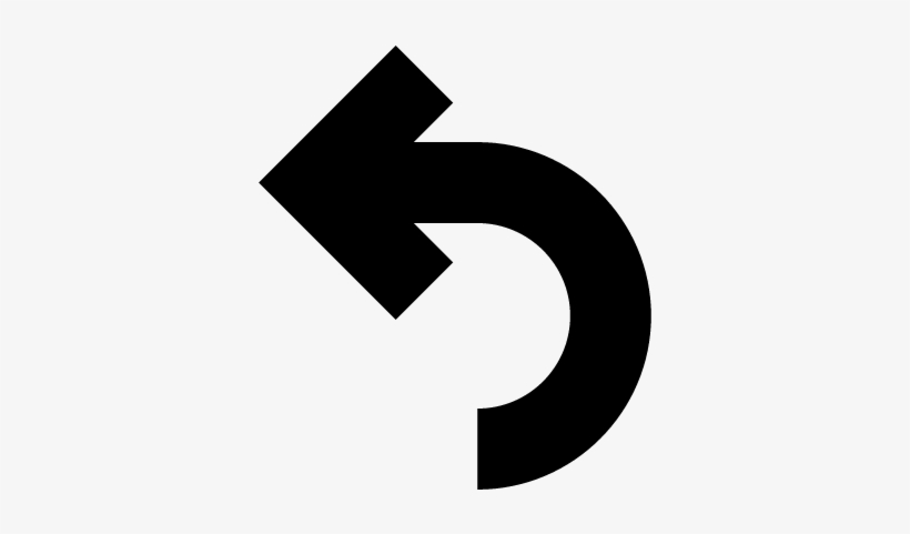 Left Return Arrow Vector - Return Arrow - Free Transparent PNG Download ...