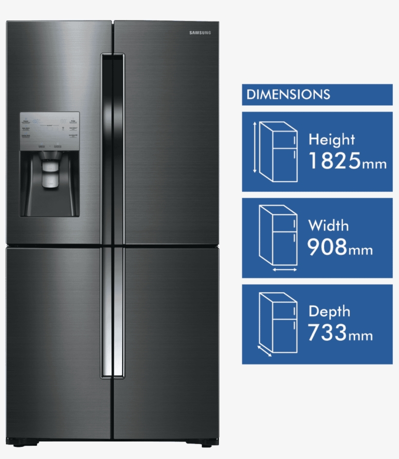 Samsung 719L French Door Refrigerator Srf717Cdbls Review at Kevin Morel ...