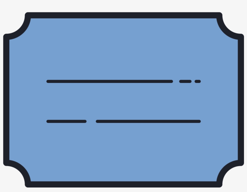 This Icon Is Depicting A Title Or Note Card - Gold Label Vector - Free ...