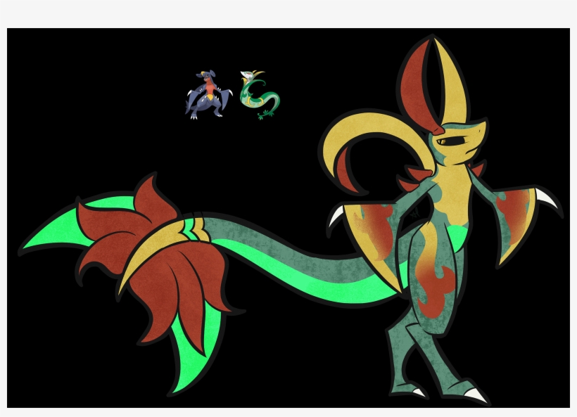 Garchomp Superior Pokemon Fusion - Pokemon Garchomp - Free Transparent ...