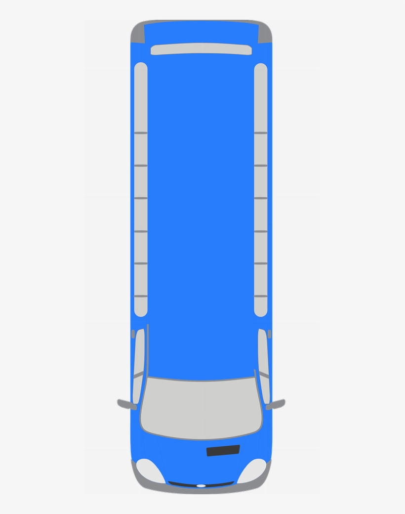 Bus Top View Png - Free Van Vector - Free Transparent PNG Download - PNGkey