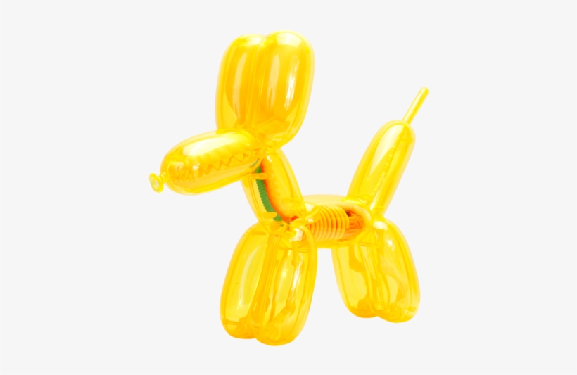 Clear Balloon Dog Funny Anatomy - Yellow Balloon Dog - Free Transparent ...