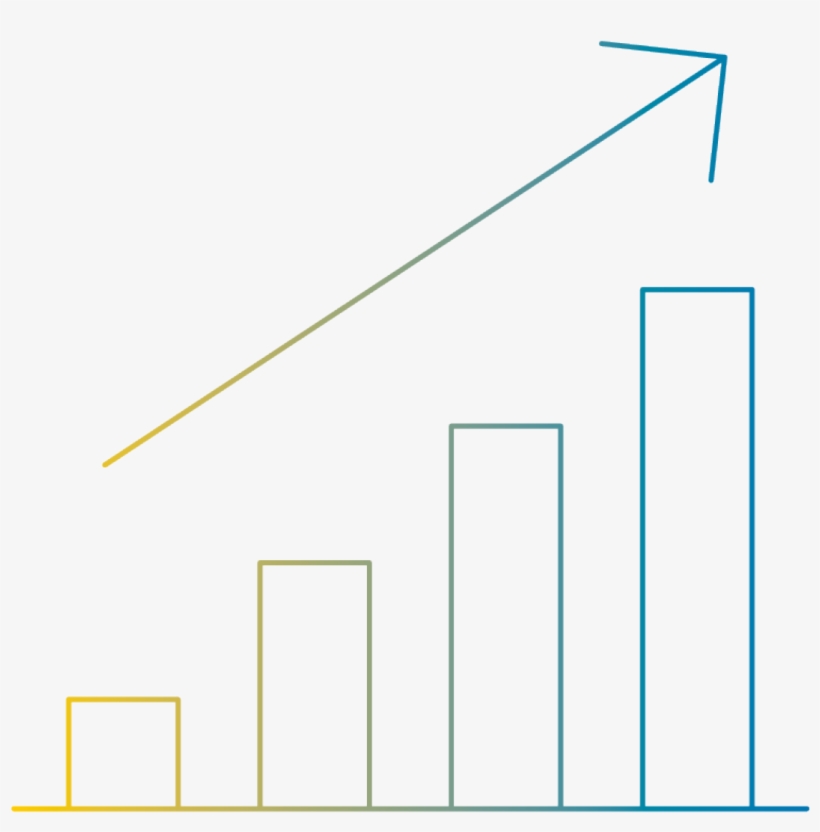 Graph Bar Increase Multicolor - Diagram - Free Transparent PNG Download ...