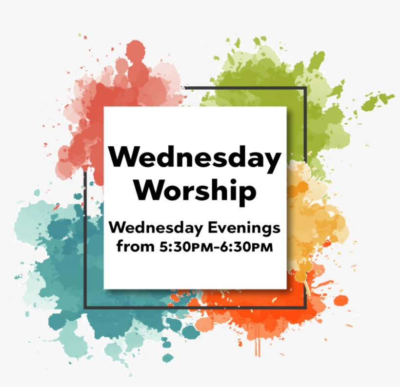 Wednesday Service 2 - Watercolor Painting - Free Transparent PNG ...