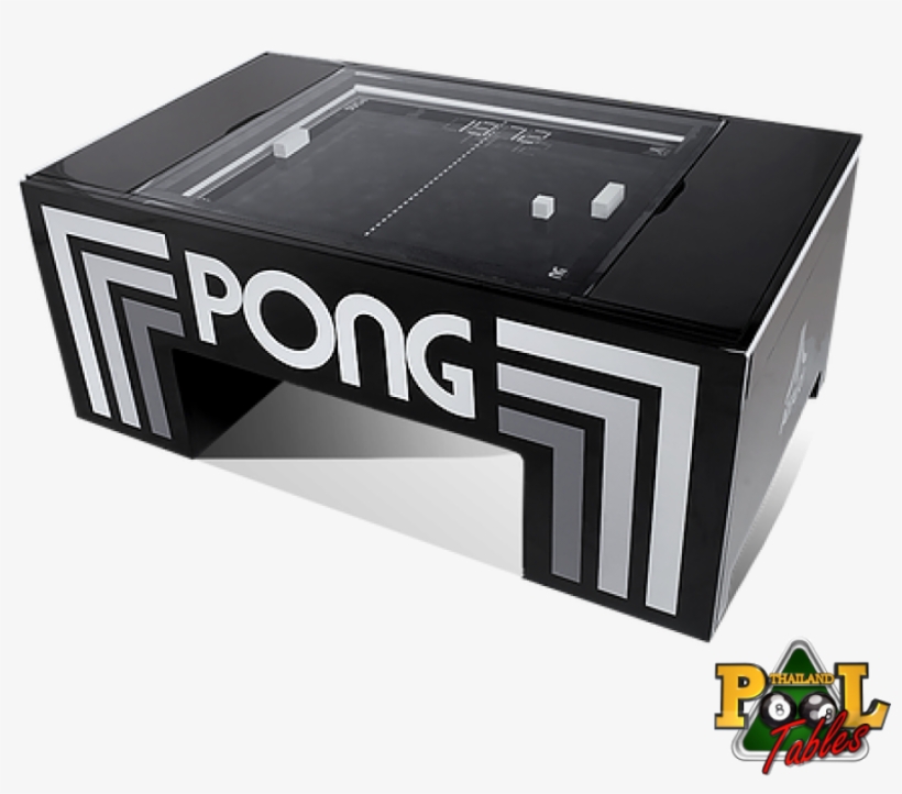 Atari Pong Coffee Table - Pong Coffee Table - Free Transparent PNG ...