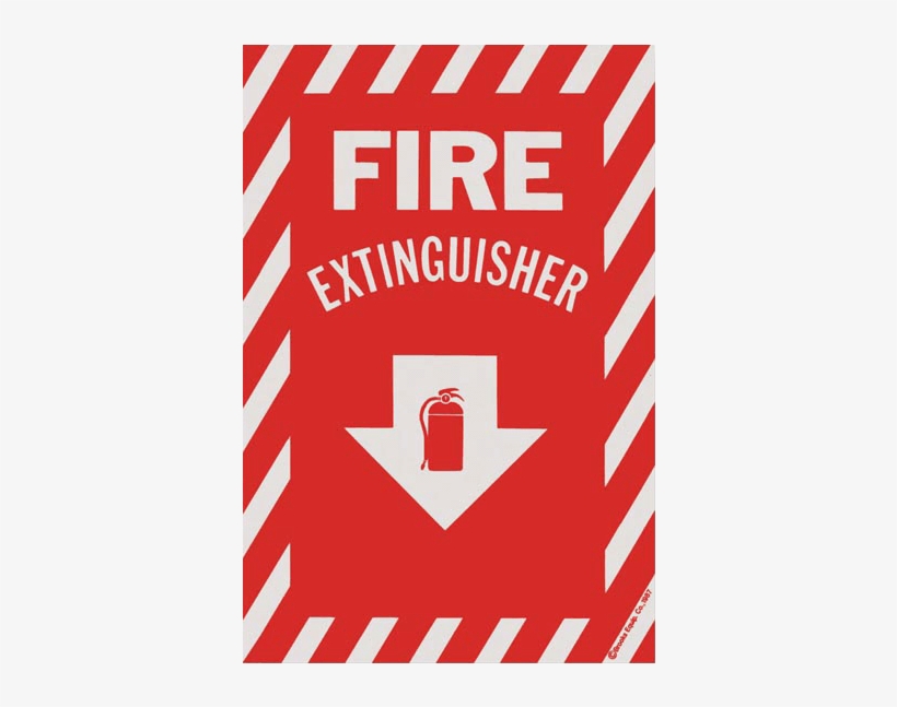 Fire Extinguisher Sign Place - Free Transparent PNG Download - PNGkey