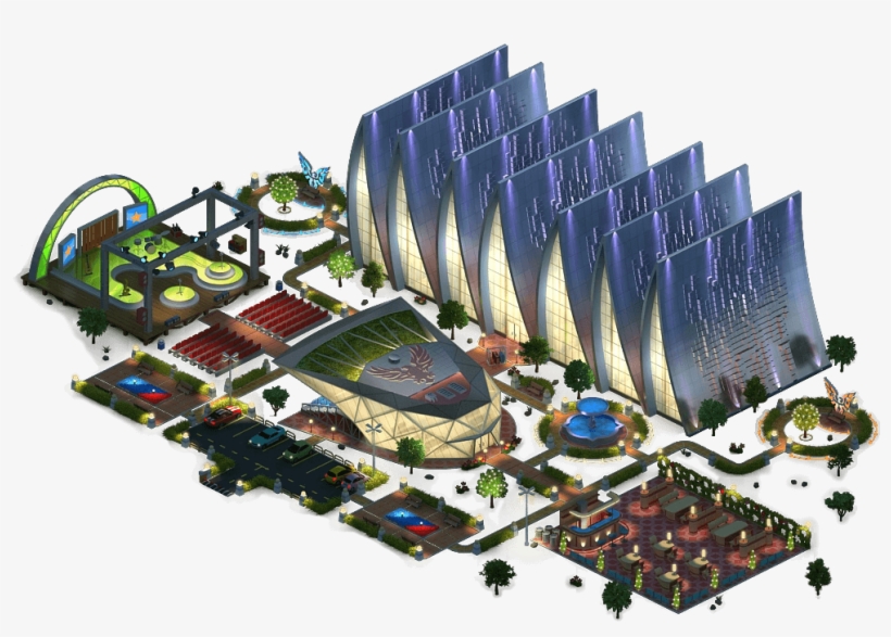 Phoenix Concert Hall - Commercial Building - Free Transparent PNG ...