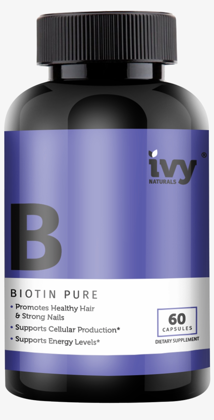 Biotin Pure 🌿 - Vitamin - Free Transparent PNG Download - PNGkey