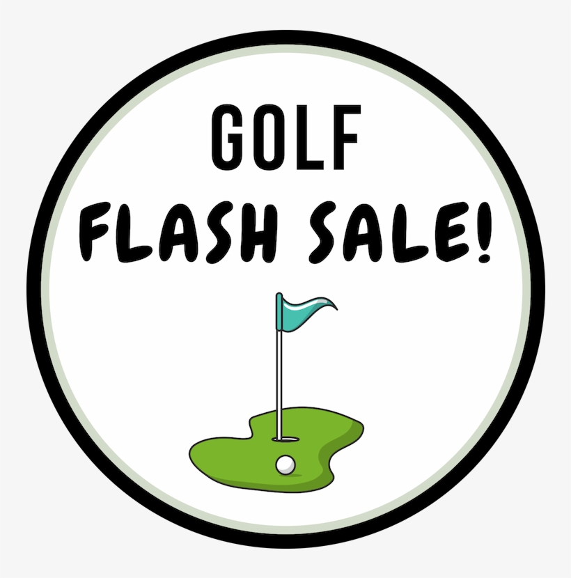 Golf Flash Sale - Free Transparent PNG Download - PNGkey