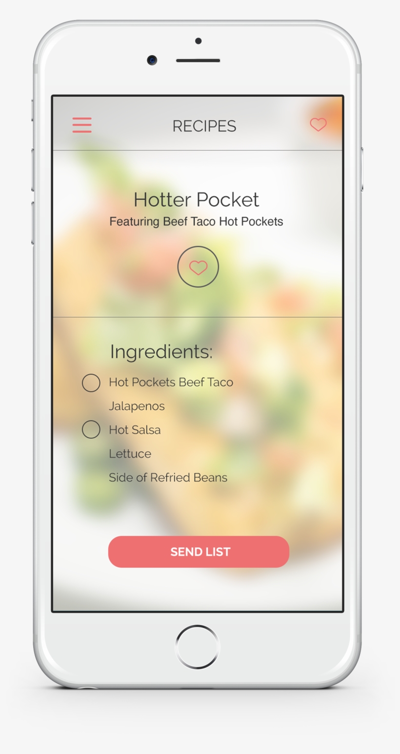 Simple Ingredient List - Iphone - Free Transparent PNG Download - PNGkey