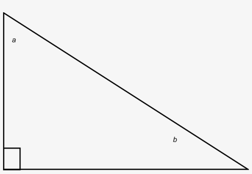 1 Geometryofangles - Triangle With One Angle Missing - Free Transparent ...