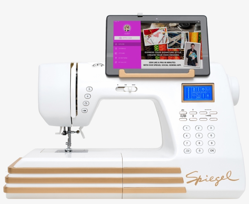 Spiegel Sewing Center - Spiegel 60609 Wi-fi Enabled Stitch Cam 350 ...