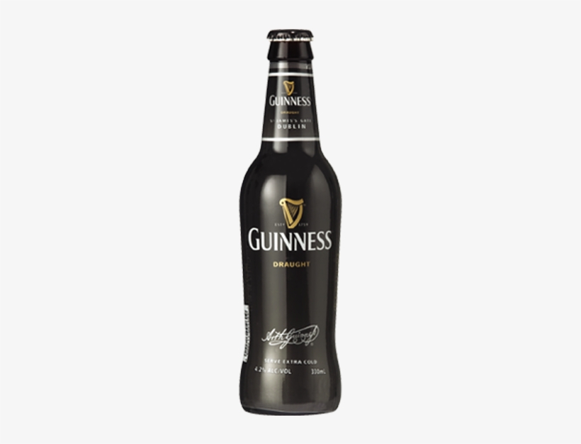 Guinness Draught Bottles (330ml) - Guinness Draught Bottle Png - Free ...