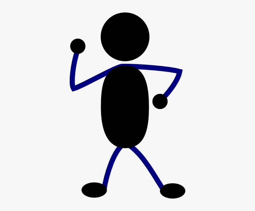Stick Man Black - Free Transparent PNG Download - PNGkey