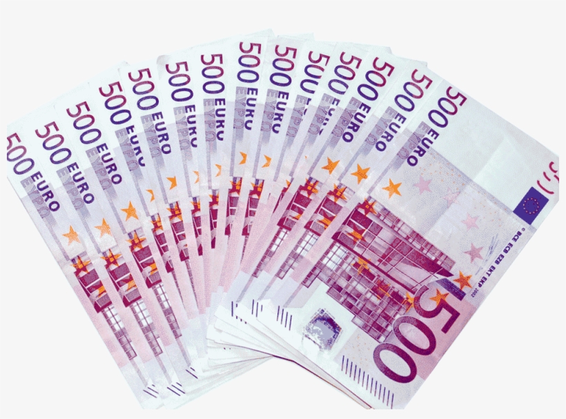 100 Euro Png Download - Poster: Ginasanders' Euro Banknotes With Chain ...