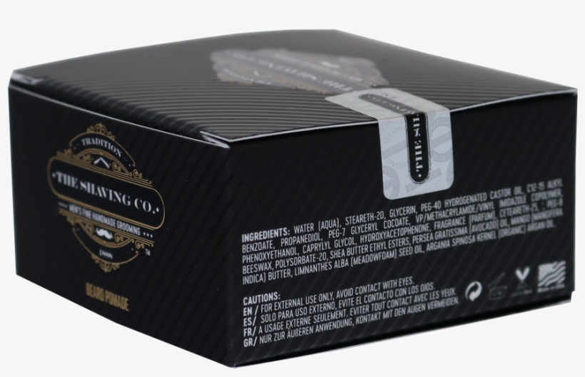 Pomade Para Barba - Box - Free Transparent PNG Download - PNGkey