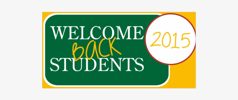 Welcome Back Students Vinyl Banner With Chalkboard - Welcome Students ...