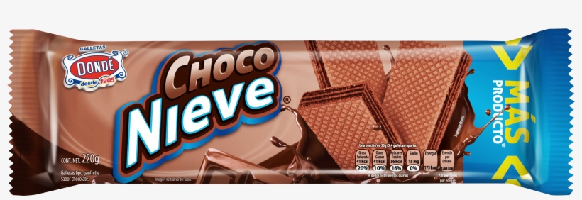 Choco Nieve 220g - Chocolate - Free Transparent PNG Download - PNGkey