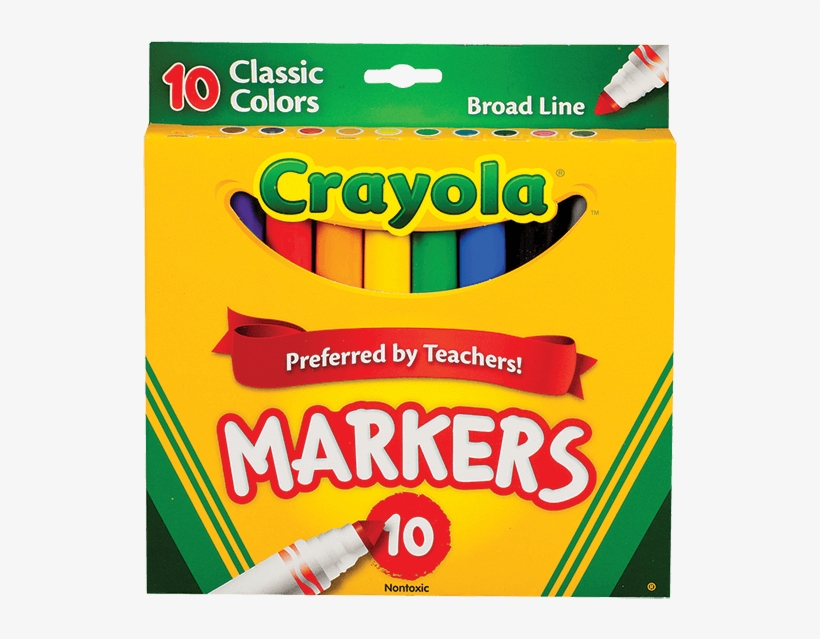 Markers-png - Crayola - Free Transparent PNG Download - PNGkey