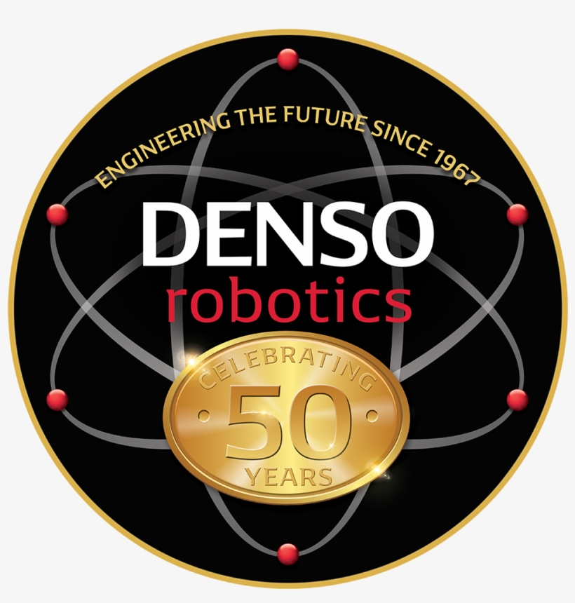 Celebrating 50 Years Of Denso Robotics - Circle - Free Transparent PNG ...