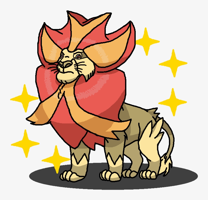 Shiny Pyroar Mufasa By Shawarmachine - Lion King Shiny - Free ...