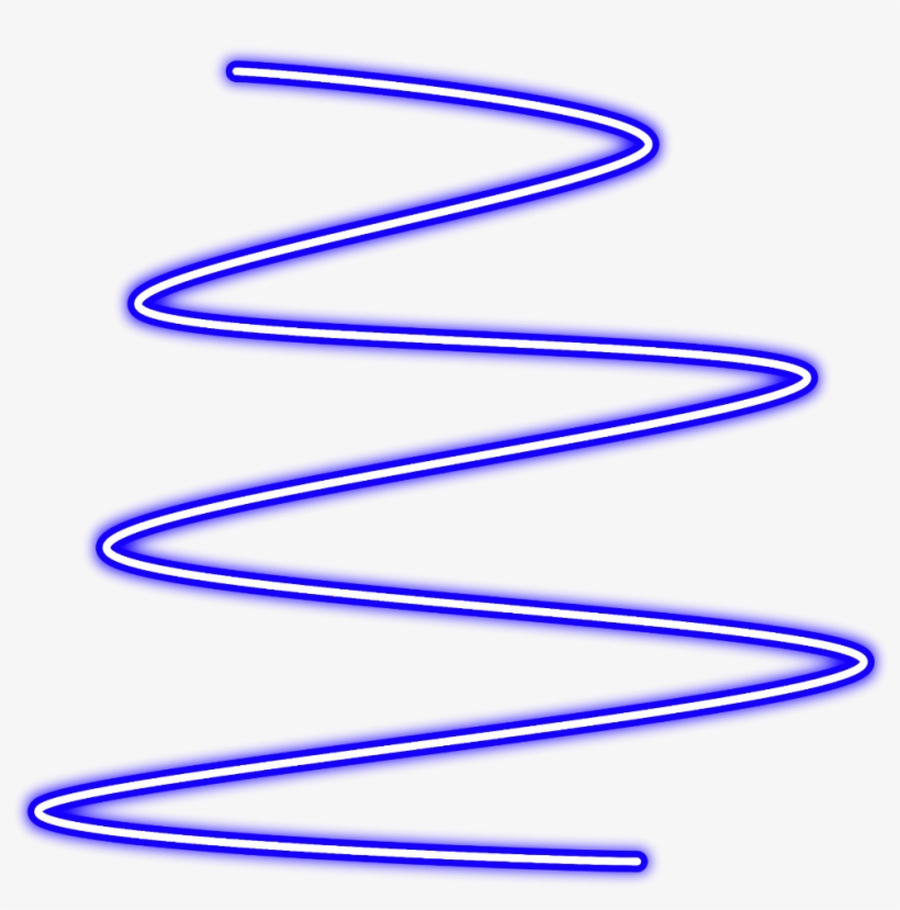 Neon Spiral Blue Line Lines Freetoedit Geometric Borde - Tan - Free ...
