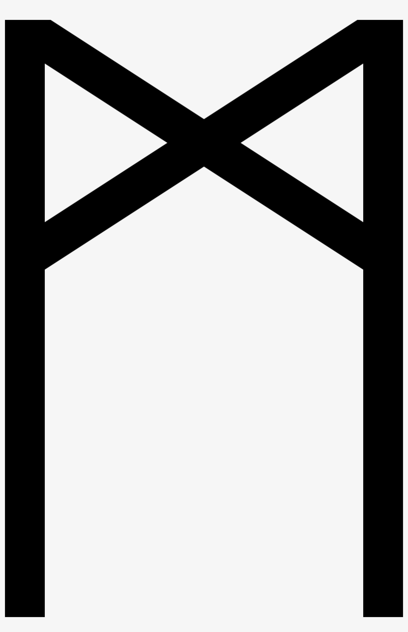 Open - Mannaz Rune Png - Free Transparent PNG Download - PNGkey