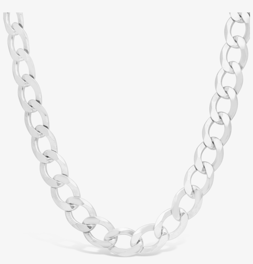 Iced Out Silver Chain - Free Transparent PNG Download - PNGkey