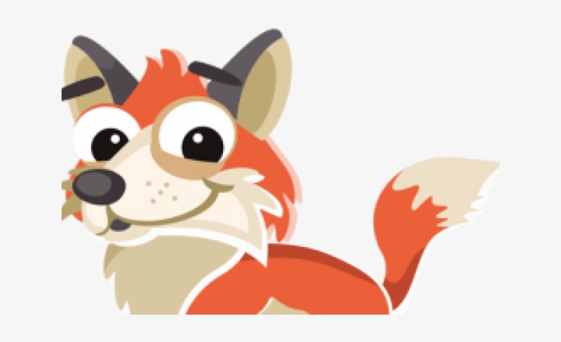 Fox Clipart Transparent Background - Formato Png Animado Lobo - Free ...