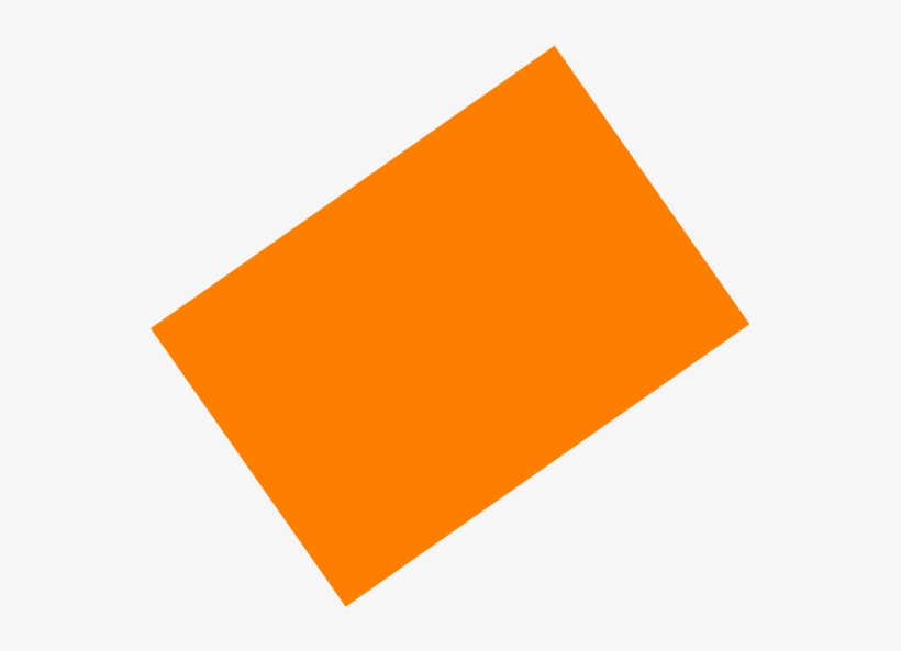 Colour Png Shape - Diamond Shape Color Orange - Free Transparent PNG ...