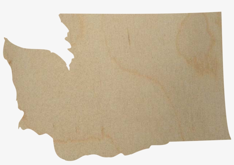 Washington State Wood Cutout - Washington Shape State - Free ...