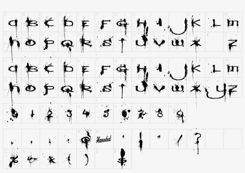 Character Map - Fantasy Map Fonts - Free Transparent PNG Download - PNGkey