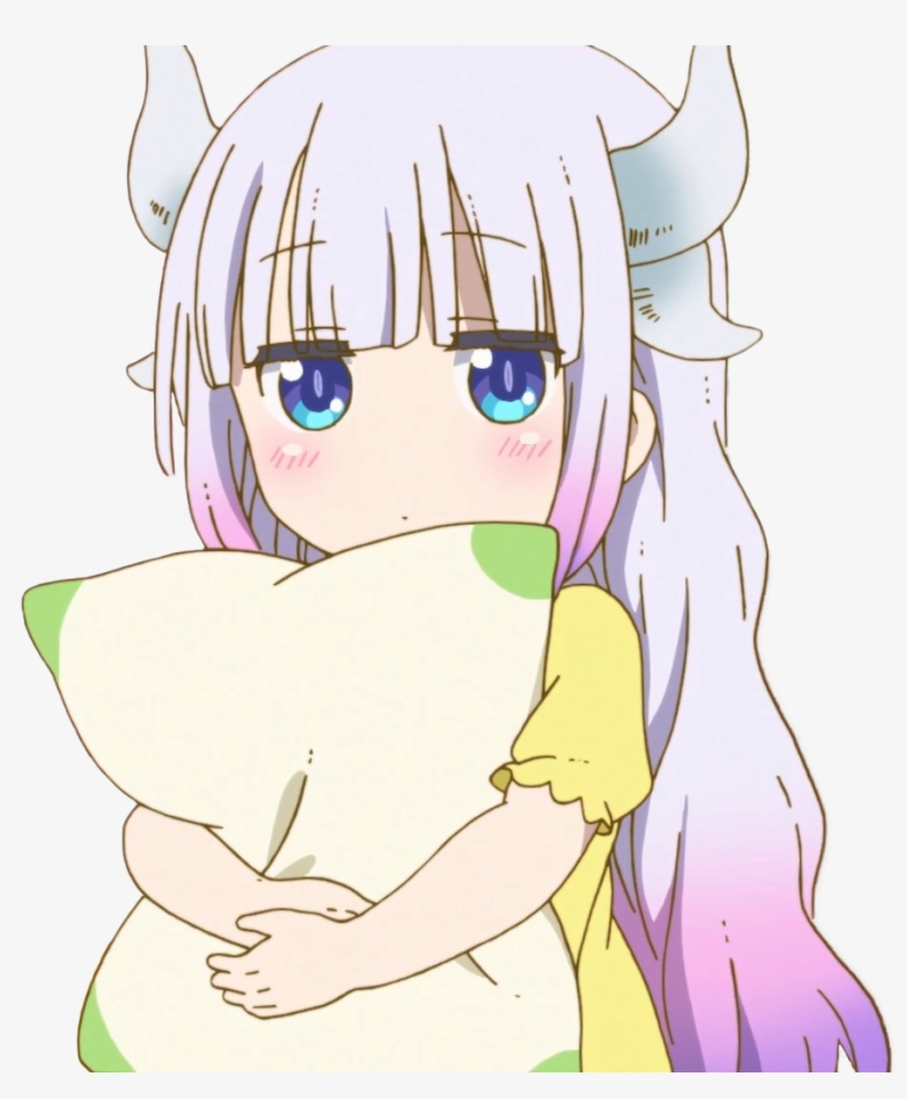 Kanna With A Pillow Sleep - Cartoon - Free Transparent PNG Download ...