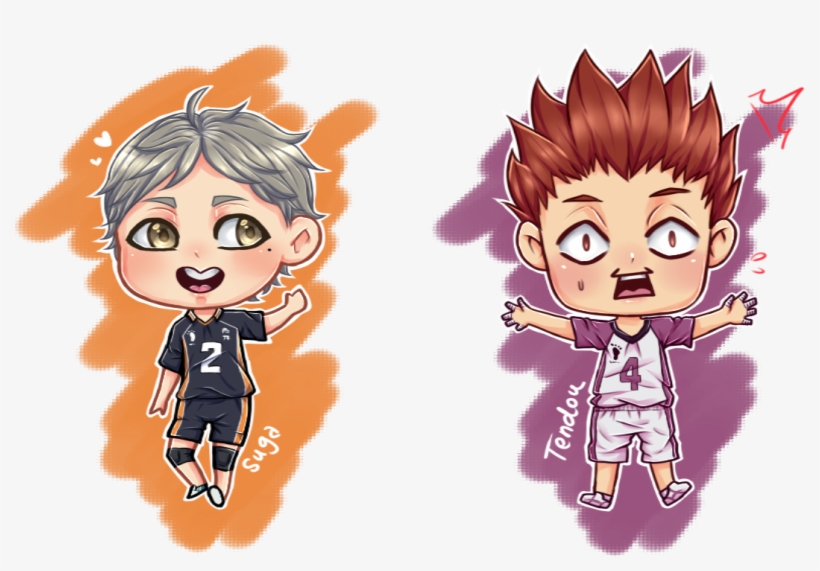Haikyuu Chibis~ - Cartoon - Free Transparent PNG Download - PNGkey