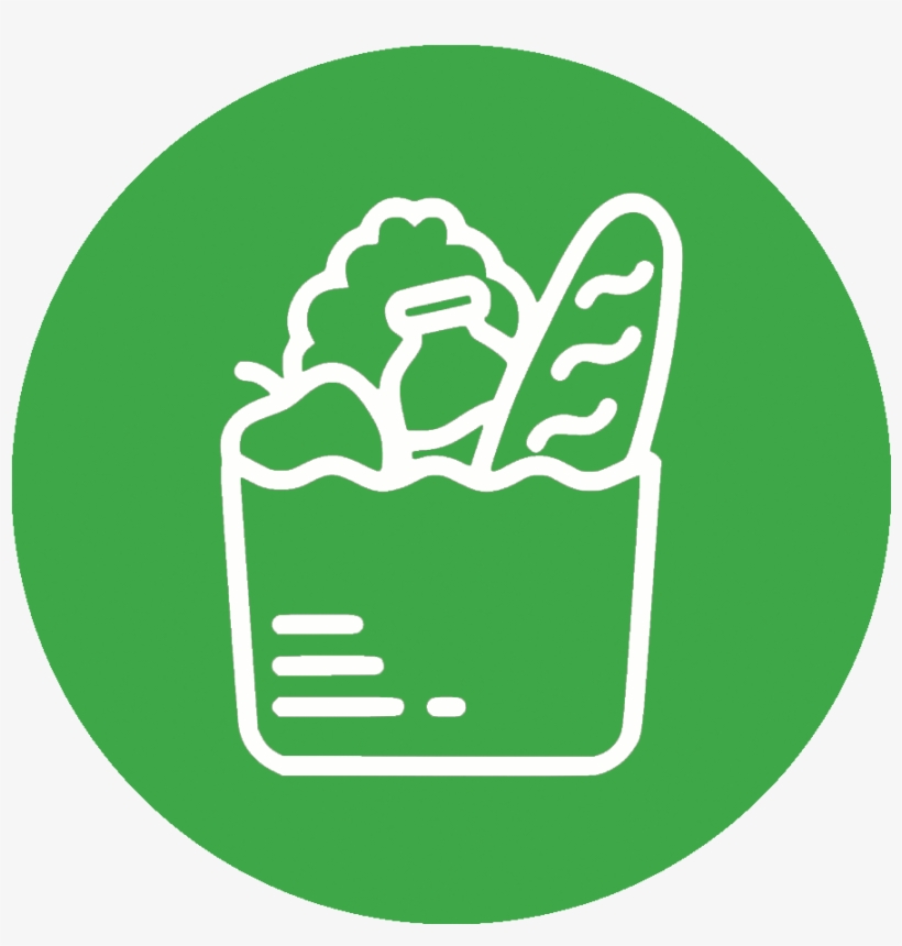 Logo - White Icon Grocery Png - Free Transparent PNG Download - PNGkey