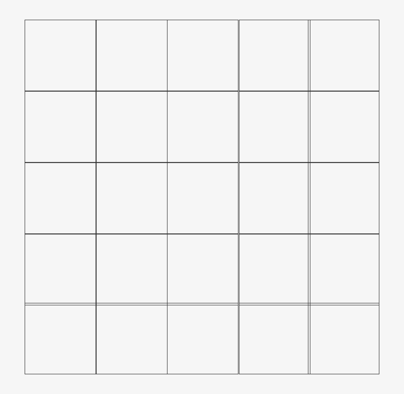 Square Grid - Monochrome - Free Transparent PNG Download - PNGkey